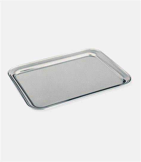 Plateau de service en inox 23x34 cm - Breizh'Loc reception